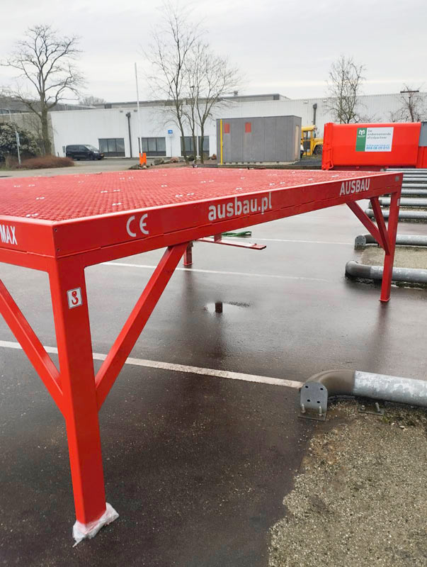 Loading platform AUSBAU-PLT | warehouse equipment AUSBAU